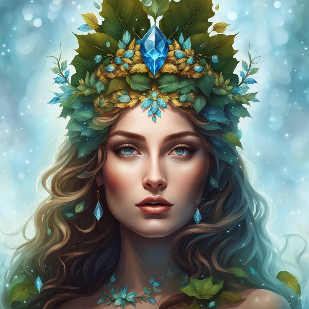 forest Goddess - AI Generated Artwork - NightCafe Creator