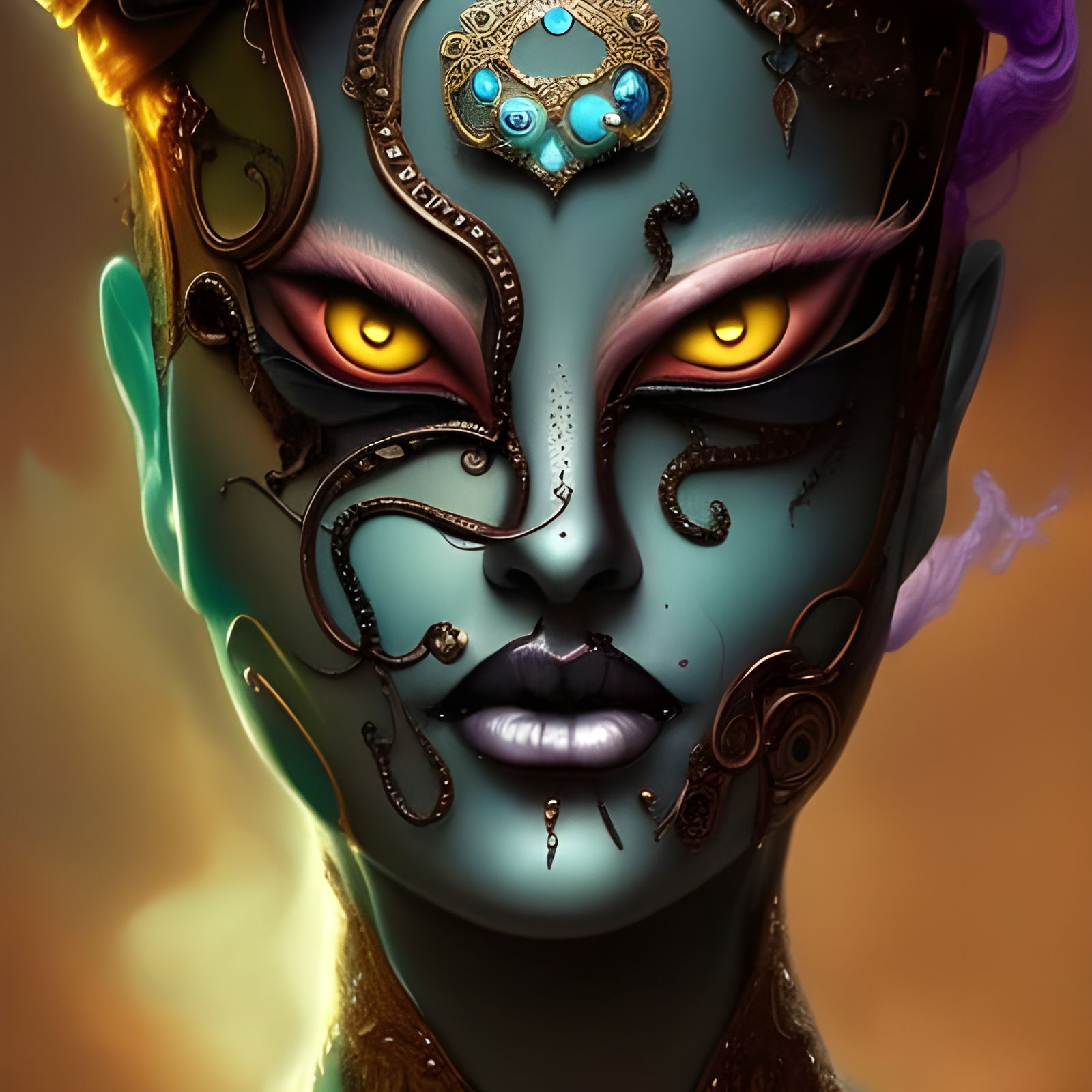 Beautiful Genie - AI Generated Artwork - NightCafe Creator