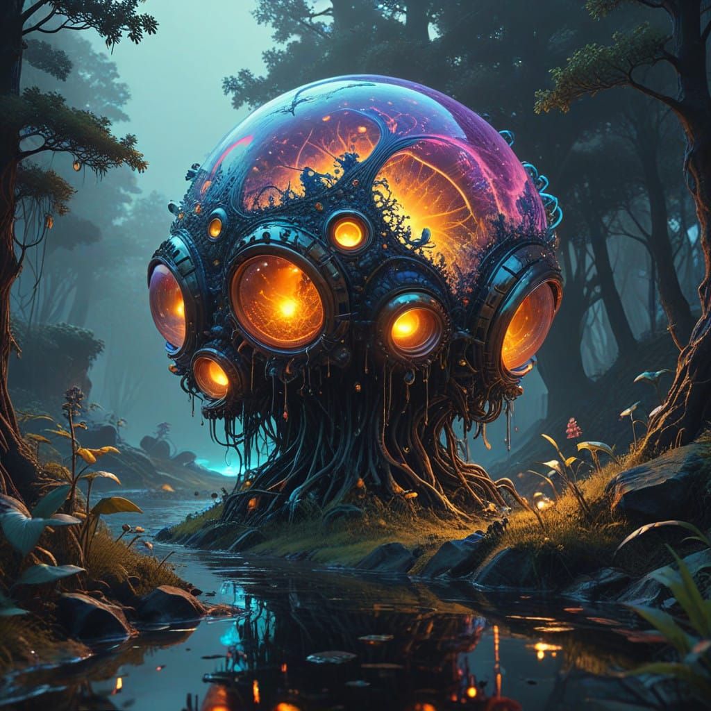 The Hive - Ethereal Alien Hive in Dreamlike, Cosmic Realms