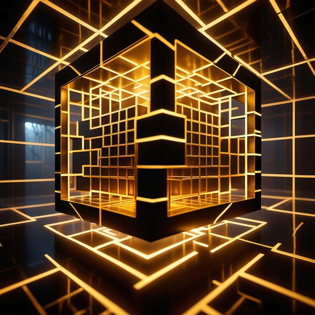 Intricate Cube - AI Generated Artwork - NightCafe Creator