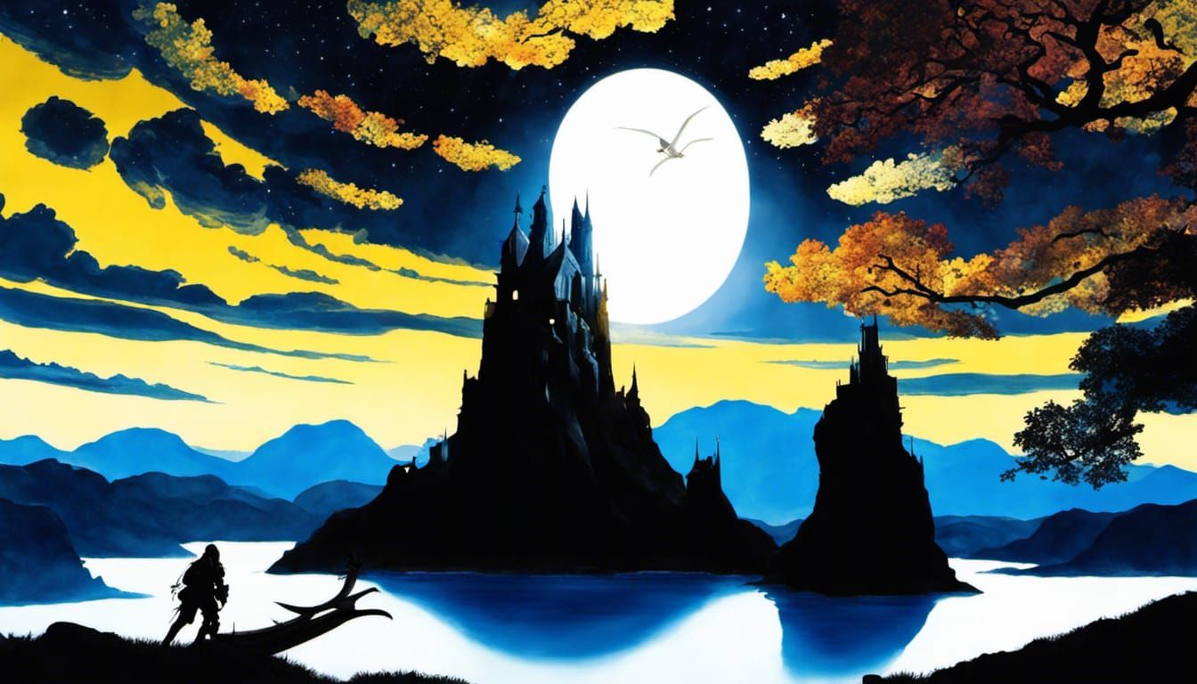 Fantasy world - AI Generated Artwork - NightCafe Creator