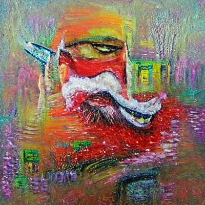 killer santa - AI Generated Artwork - NightCafe Creator