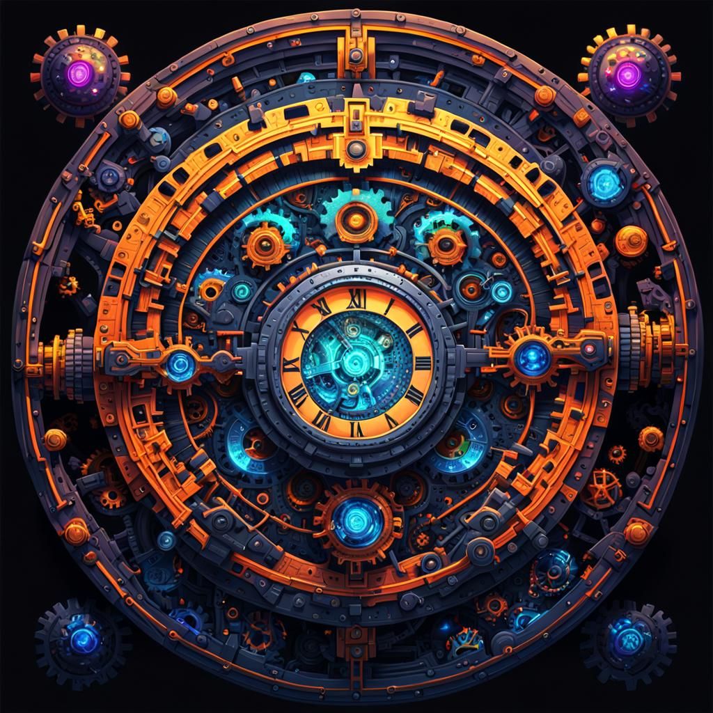 Clockwork - AI Generated Artwork - NightCafe Creator