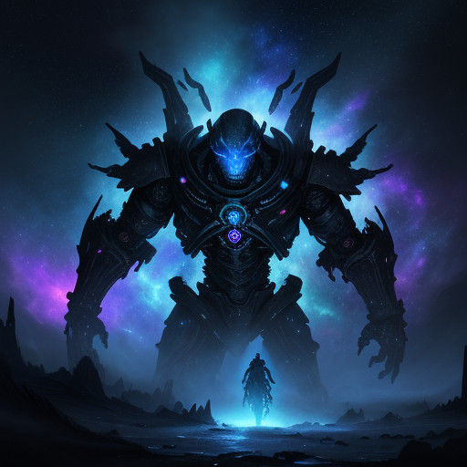 Space Holy Bone Golem - Cosmic Holy Bone Golem