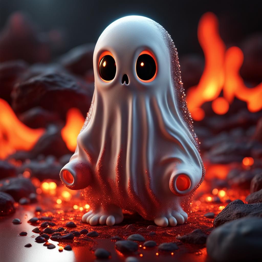 cute lava creature - AI Generated Artwork - NightCafe Creator