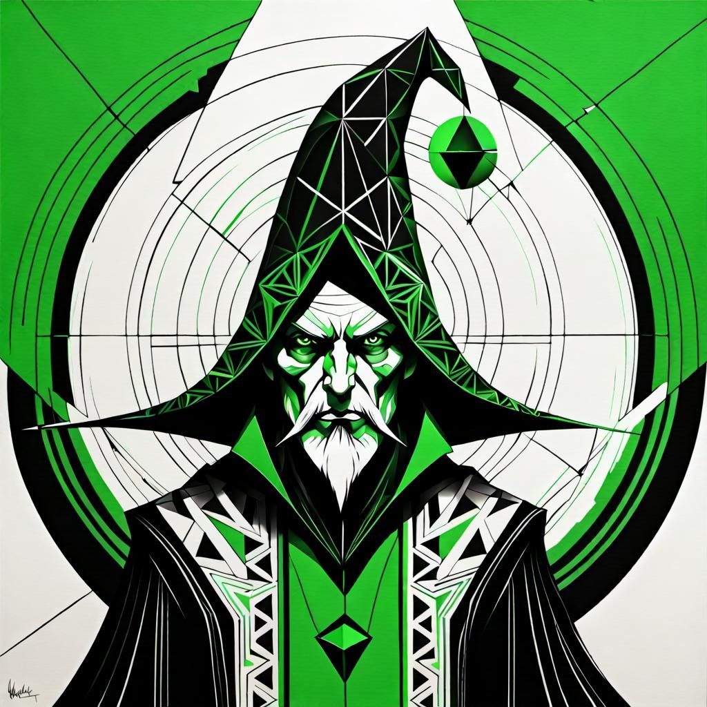 Geo-Wizard - AI Generated Artwork - NightCafe Creator
