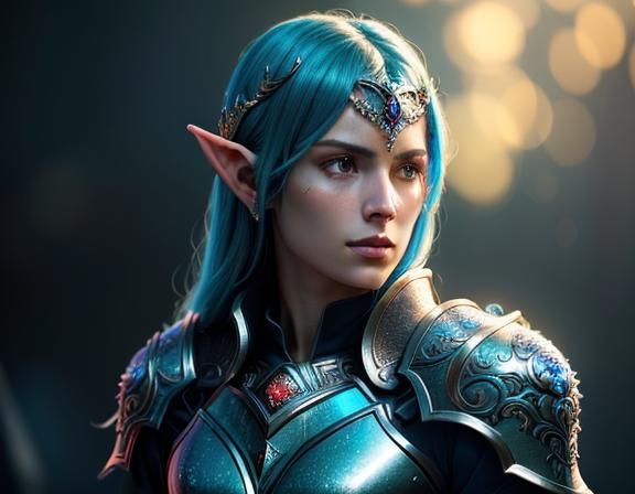 Beautiful elf - AI Generated Artwork - NightCafe Creator
