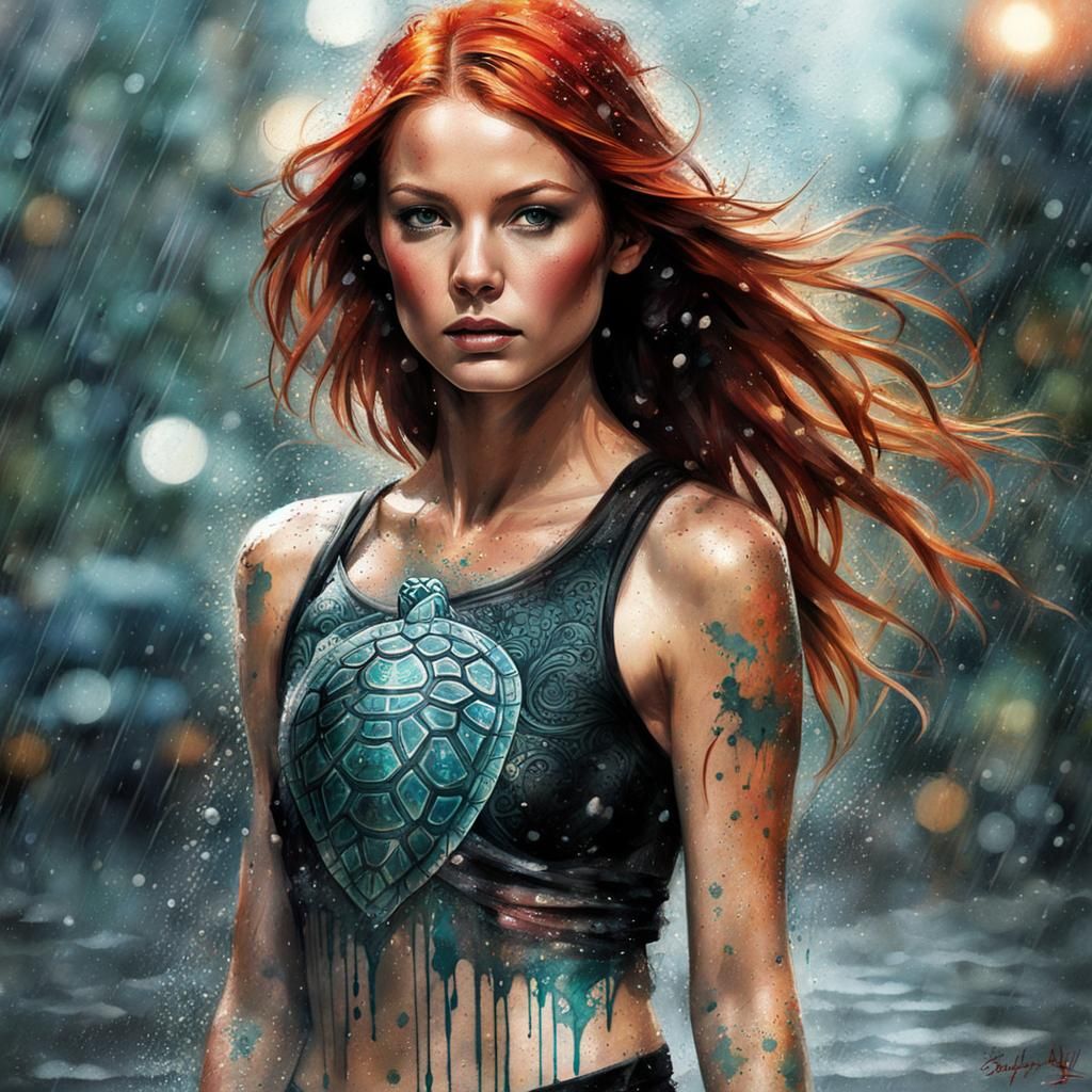 A Taste of Ginger 420 - AI Generated Artwork - NightCafe Creator