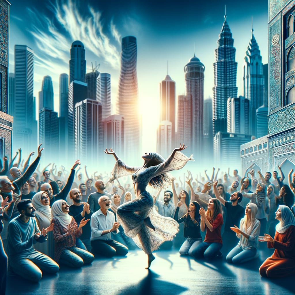 Miss Dancing - Vibrant Middle Eastern Dancer in the Heart of...