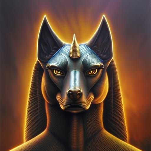 Anubis - AI Generated Artwork - NightCafe Creator