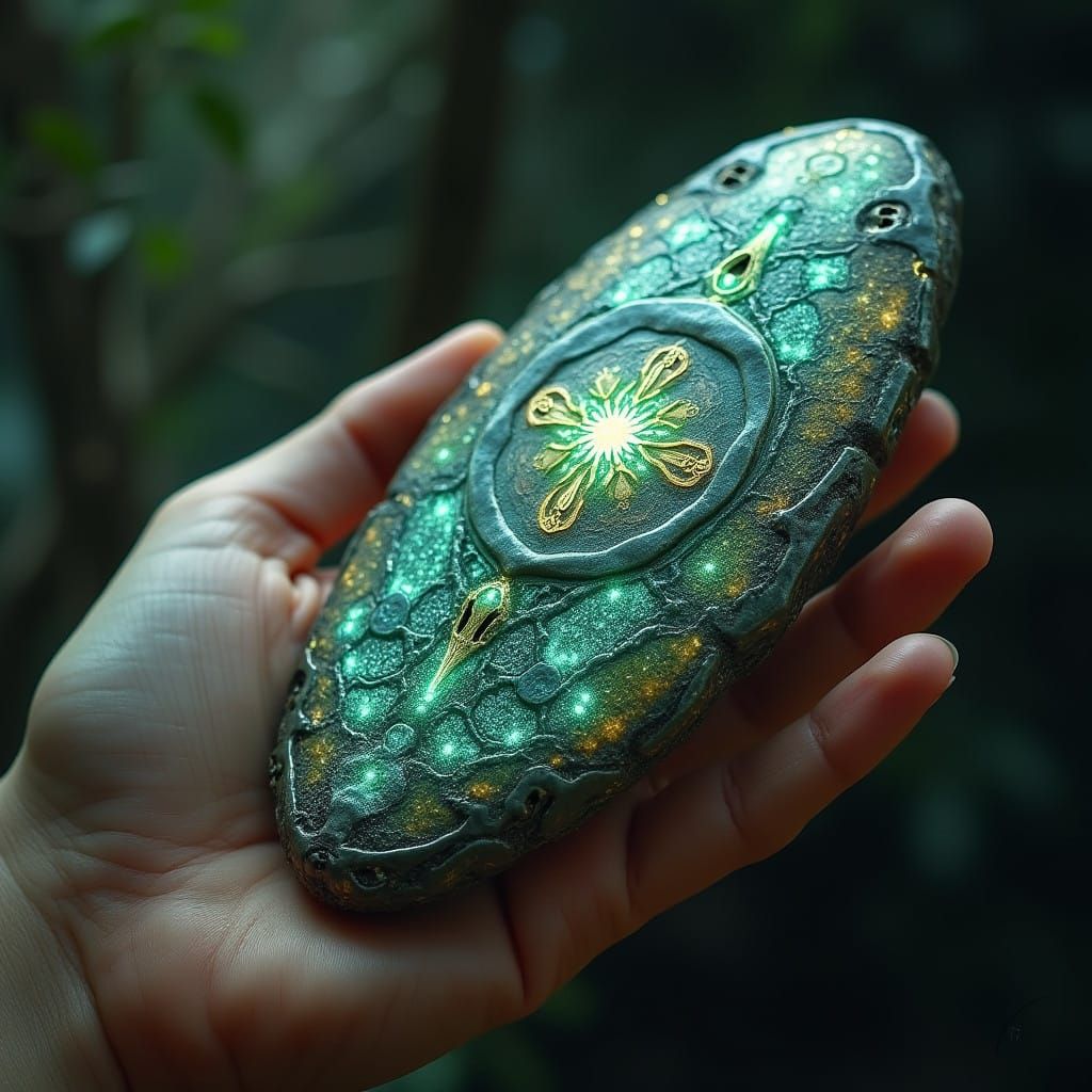 Extra terrestrial treasure? - Ancient Alien Relic in Organic...