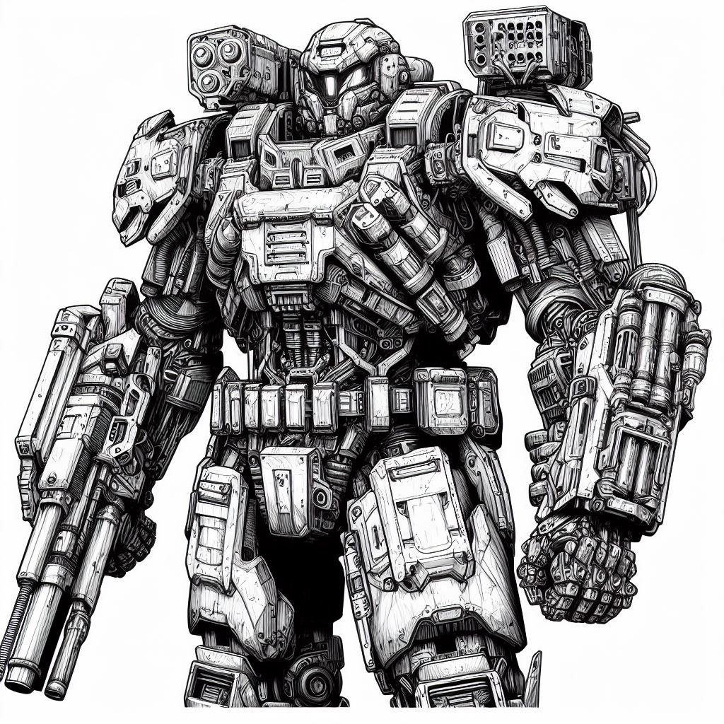 Mini Mecha - AI Generated Artwork - NightCafe Creator