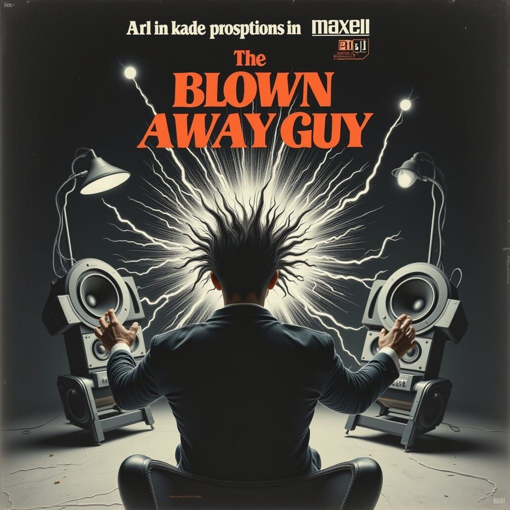The Blown Away Guy was a series of advertisements for Maxell audio cas...