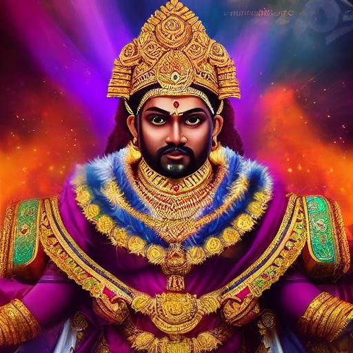Tamil King - AI Generated Artwork - NightCafe Creator