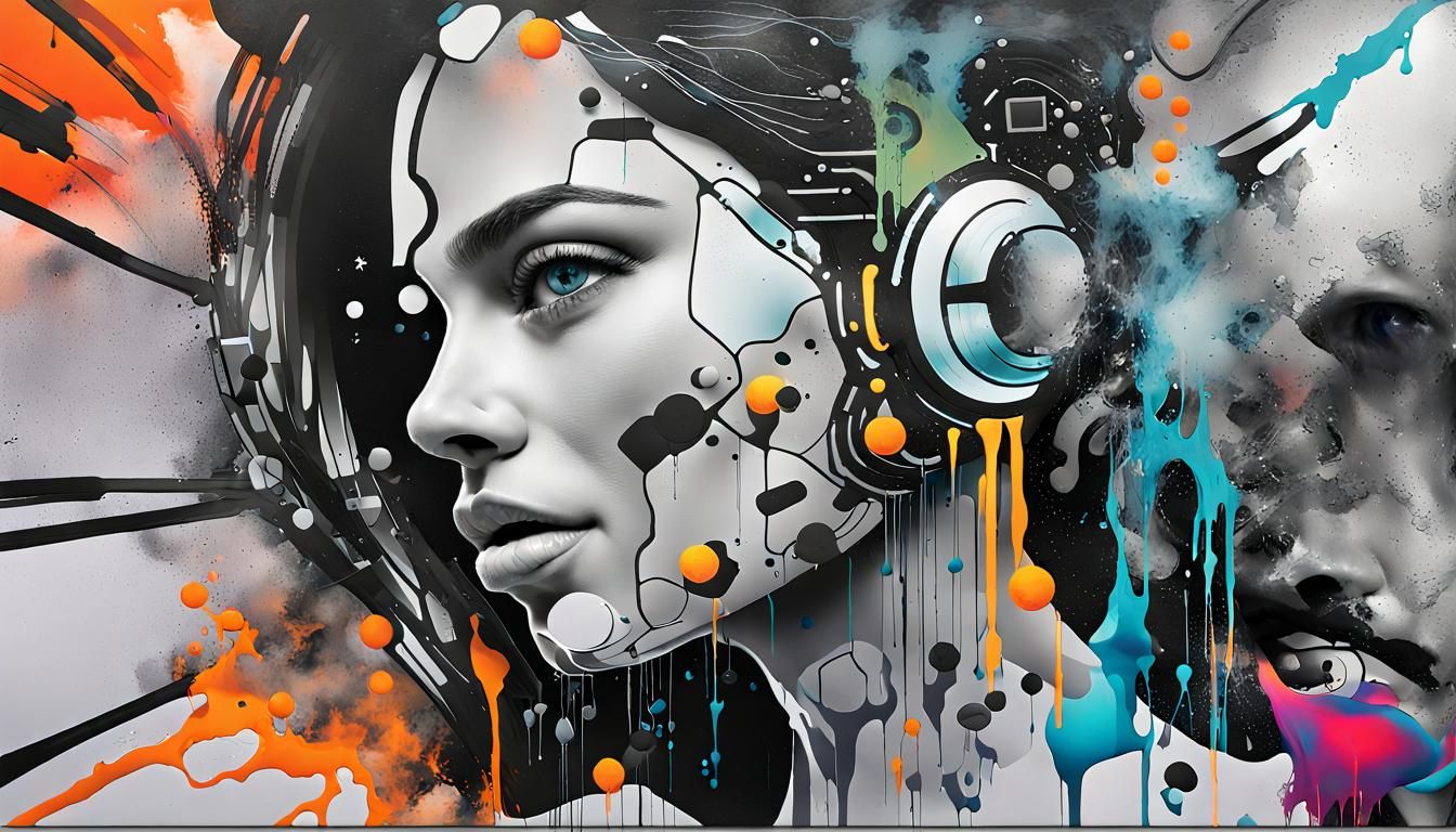 blend of technological and futuristic aesthetics with professional ...