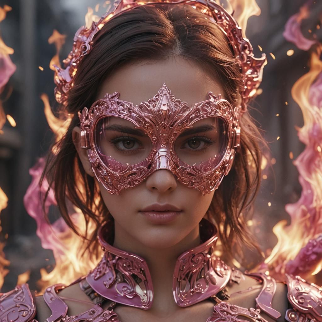 The fire princess - AI Generated Artwork - NightCafe Creator