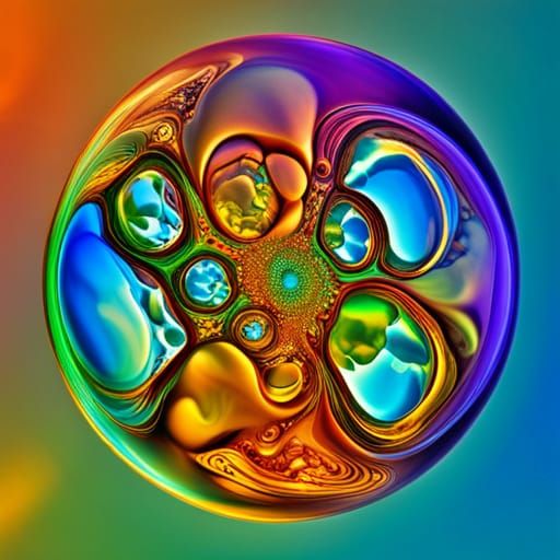 Bubbleverse before its Big Bang - AI Generated Artwork - NightCafe Creator