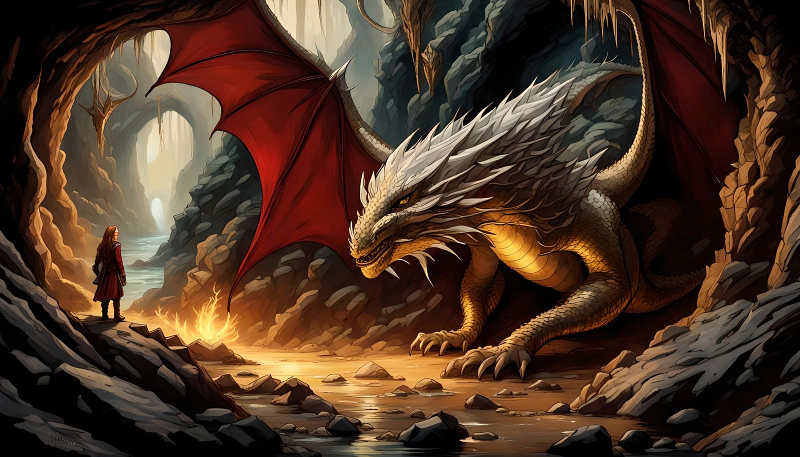 When A Lost Elf Stumbles Upon A Dragon Lair, by Lord Elboron - AI ...