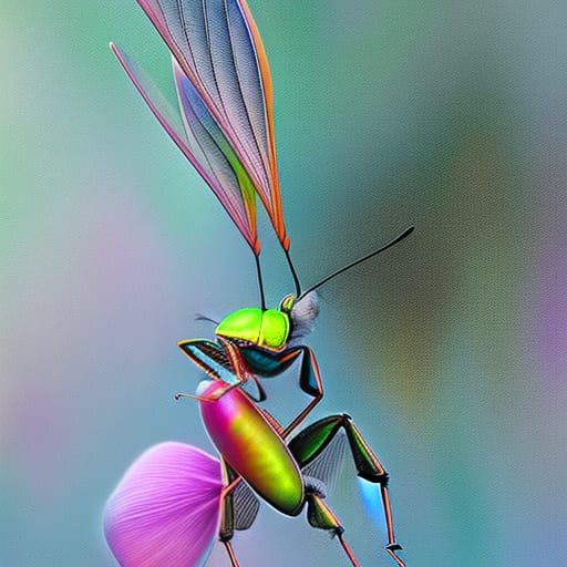 Friendly bugs graphite pencil drawing, realistic, natural, b&w ...