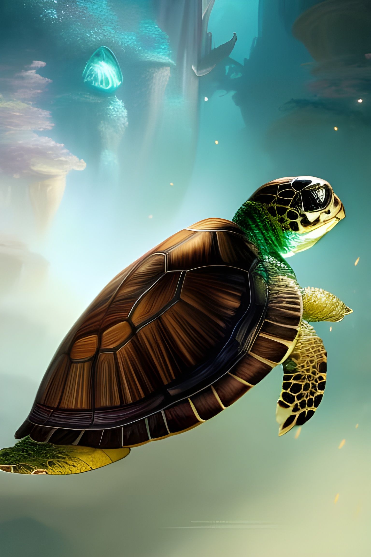 Turtle - AI Generated Artwork - NightCafe Creator