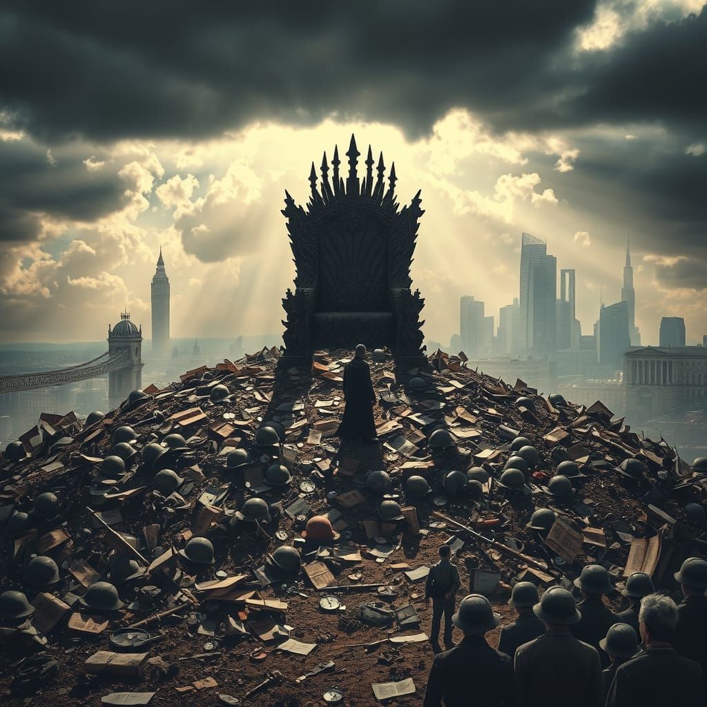 The Empty Throne - Battlefield to Metropolis: A Haunting Sce...