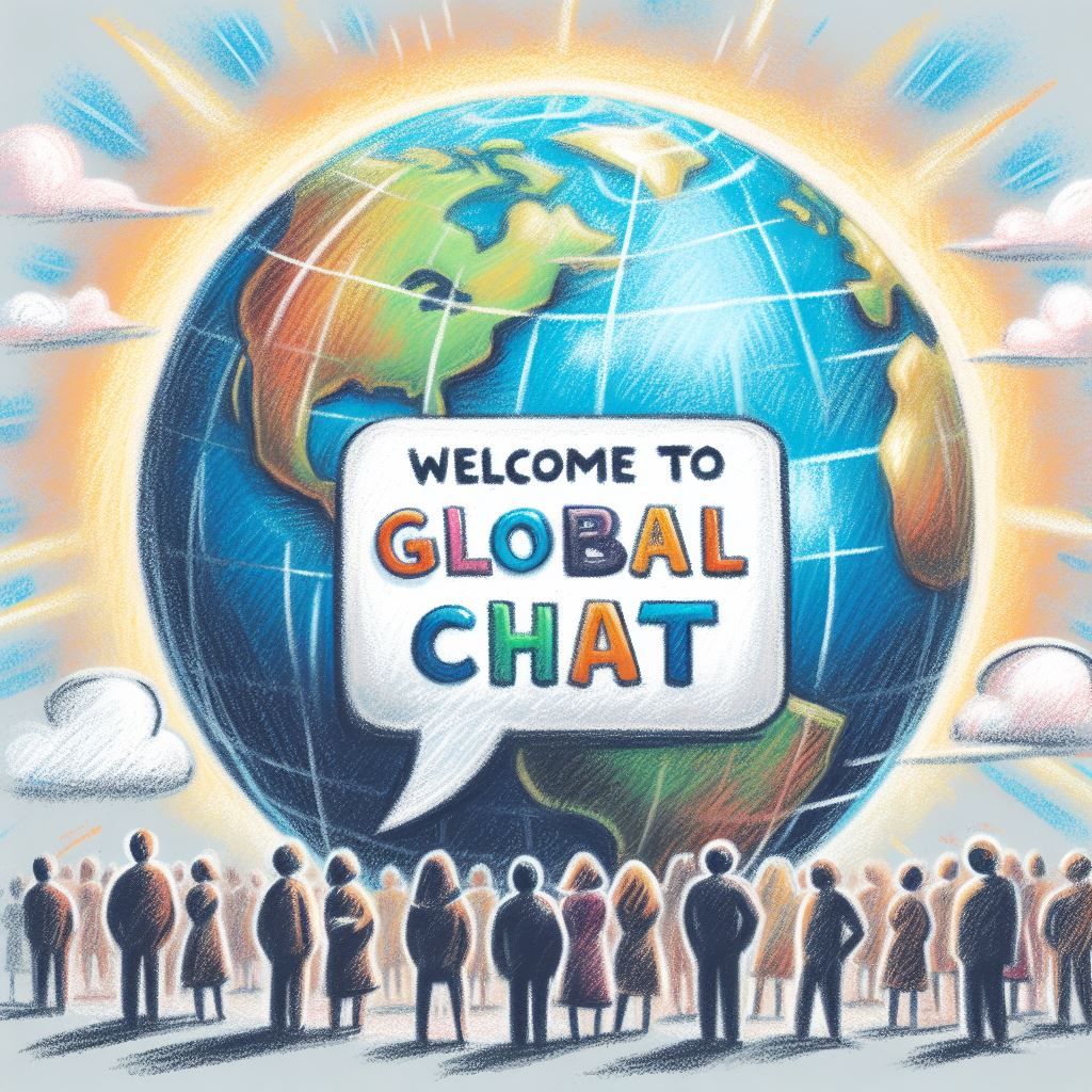 Global Chat drawing - AI Generated Artwork - NightCafe Creator