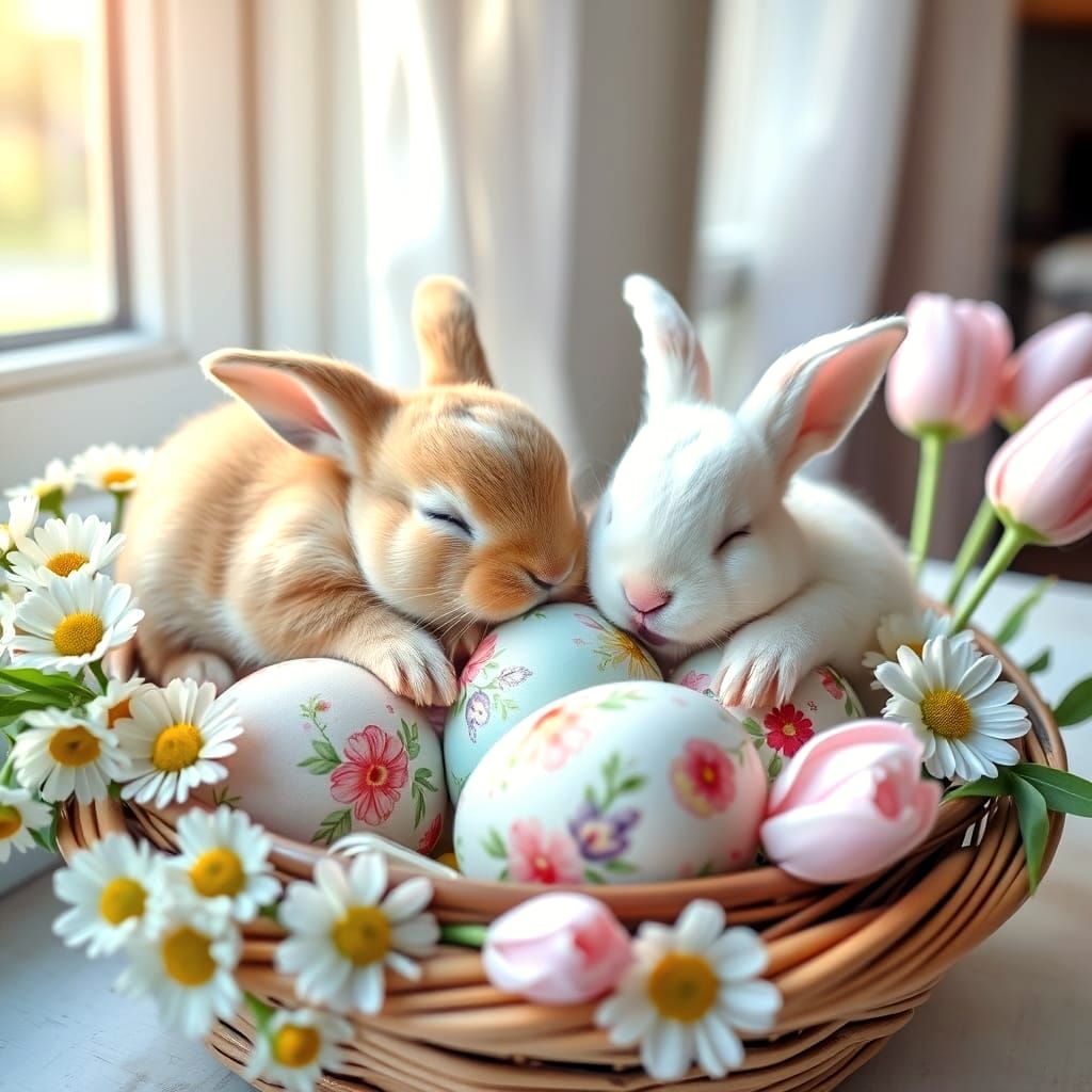 Easter rabbits - Easter rabbits