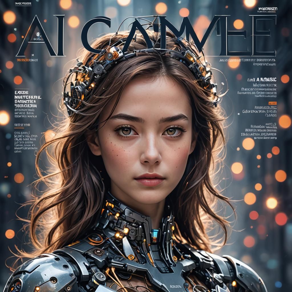 Ai Evolution Magazine - AI Generated Artwork - NightCafe Creator