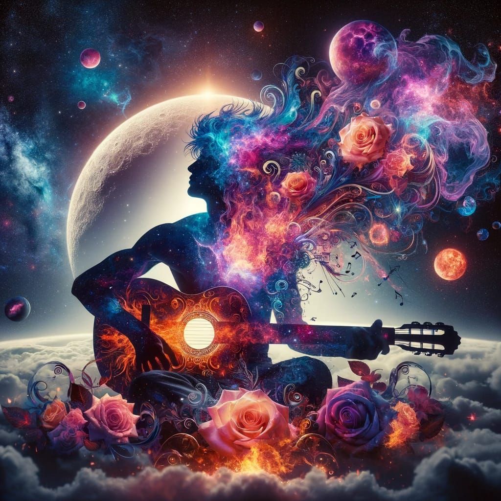 Cosmic Inspiration - AI Generated Artwork - NightCafe Creator