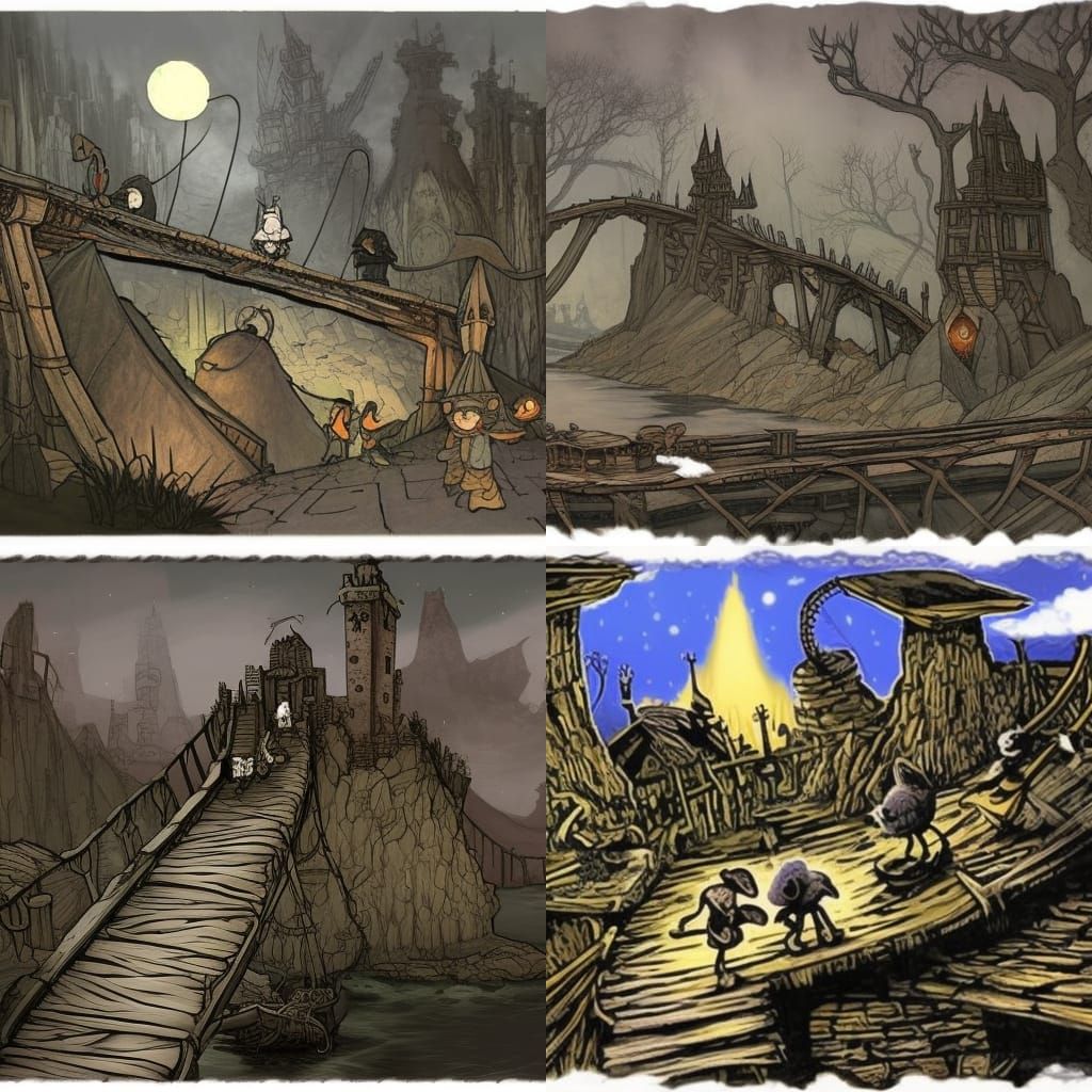 group-of-adventuring-mice-traveling-through-industrial-ruins mice ...