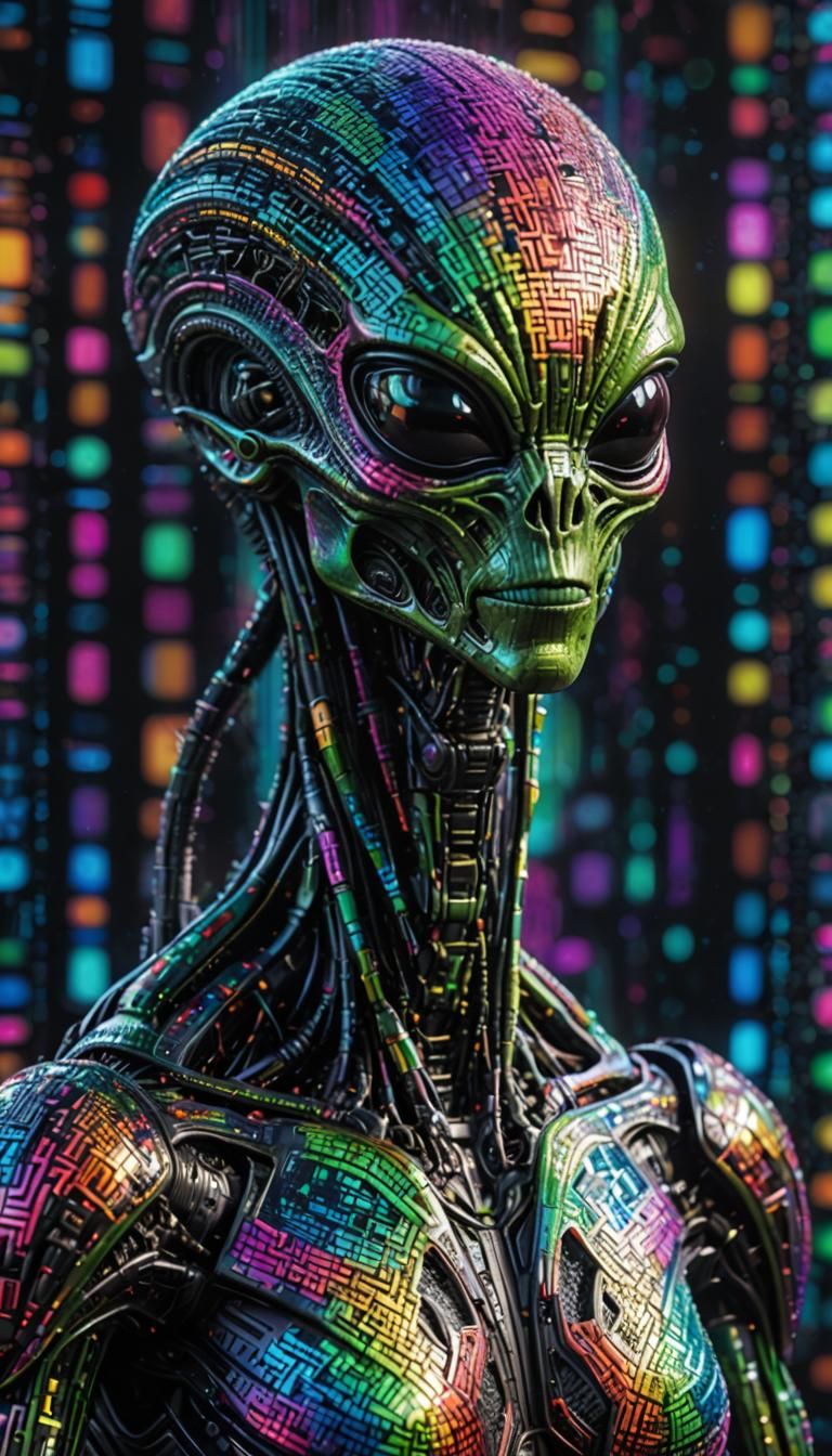 Alien - AI Generated Artwork - NightCafe Creator