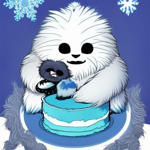 Hoth Cake #Worst-Entry-Ever - AI Generated Artwork - NightCafe Creator