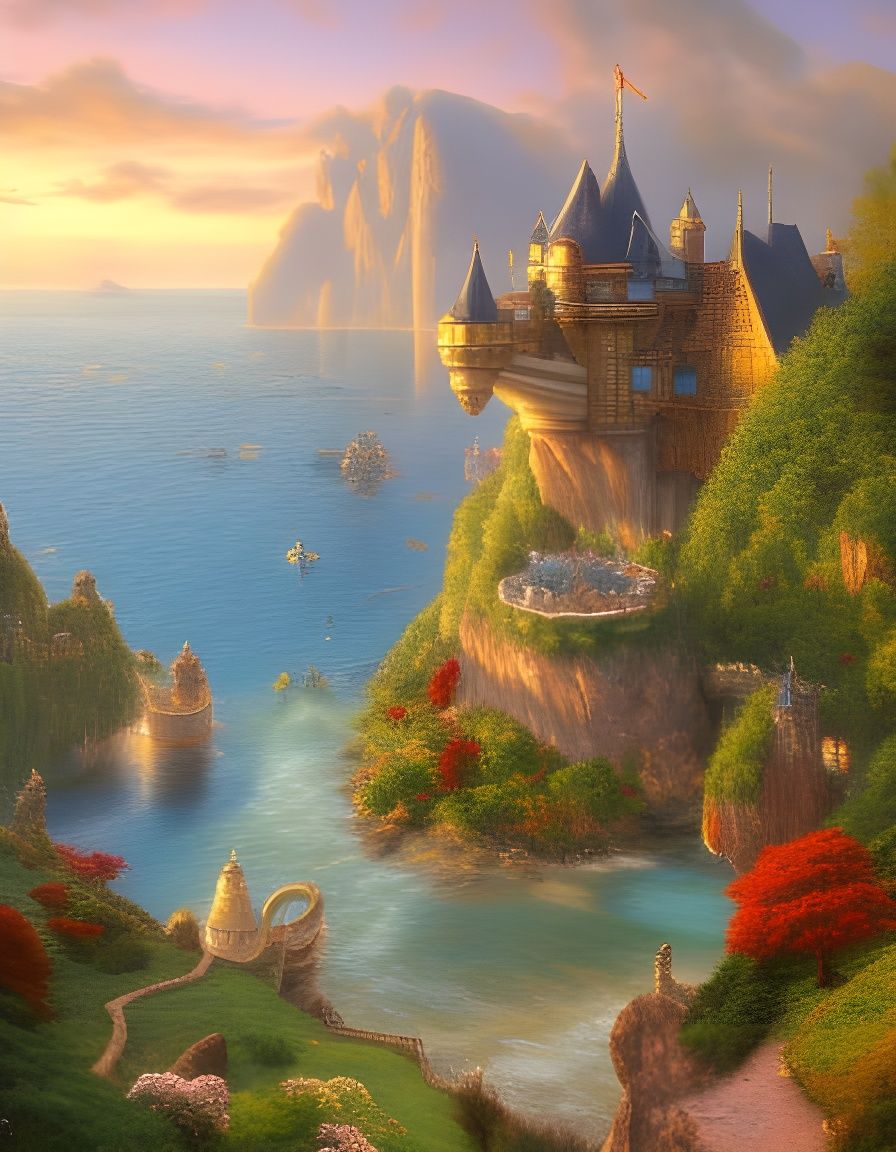 Fantasy 5 - AI Generated Artwork - NightCafe Creator