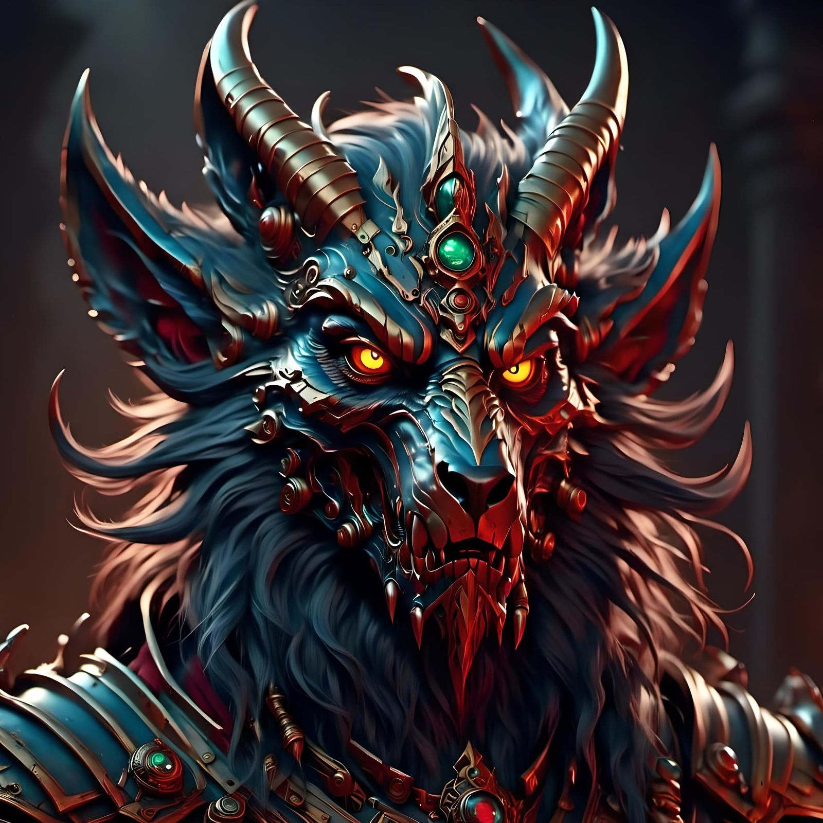 Beastkin greek god of death - AI Generated Artwork - NightCafe Creator