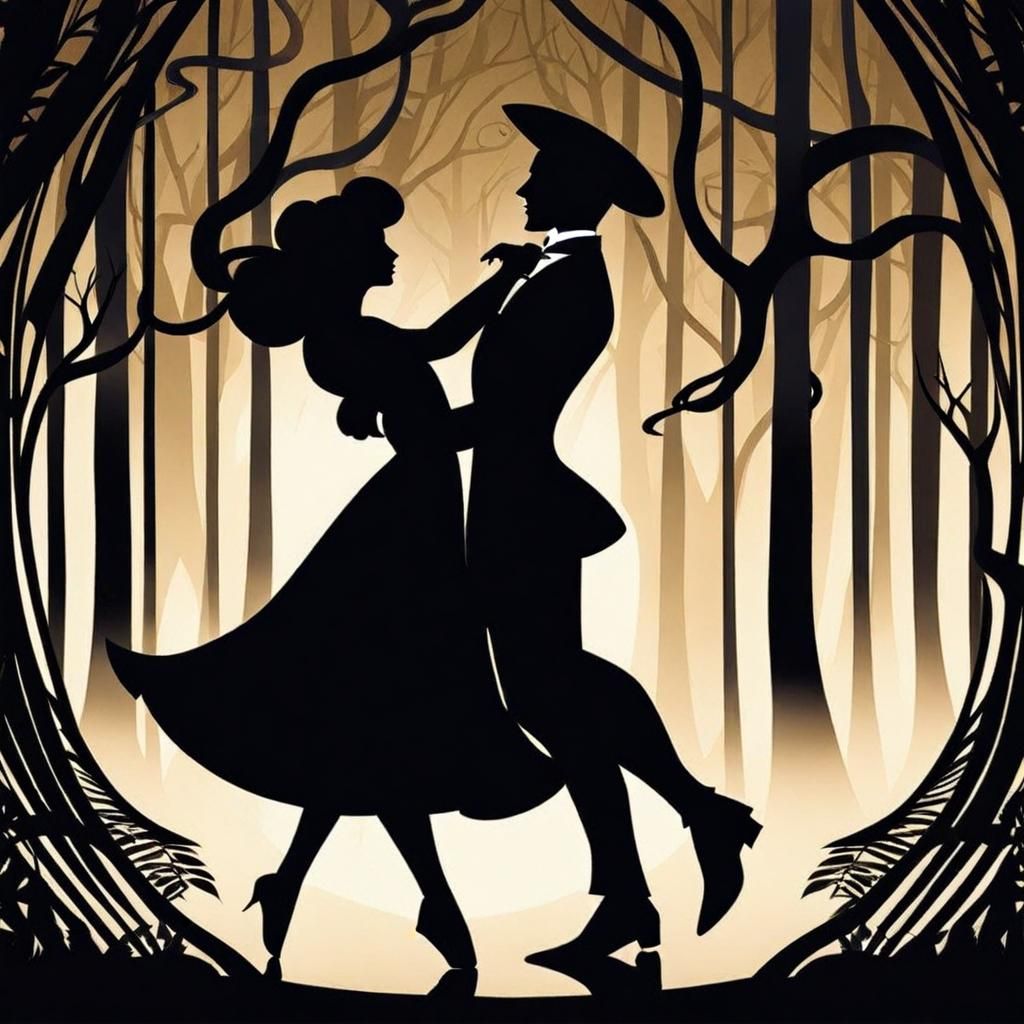 Shadow dancers - AI Generated Artwork - NightCafe Creator