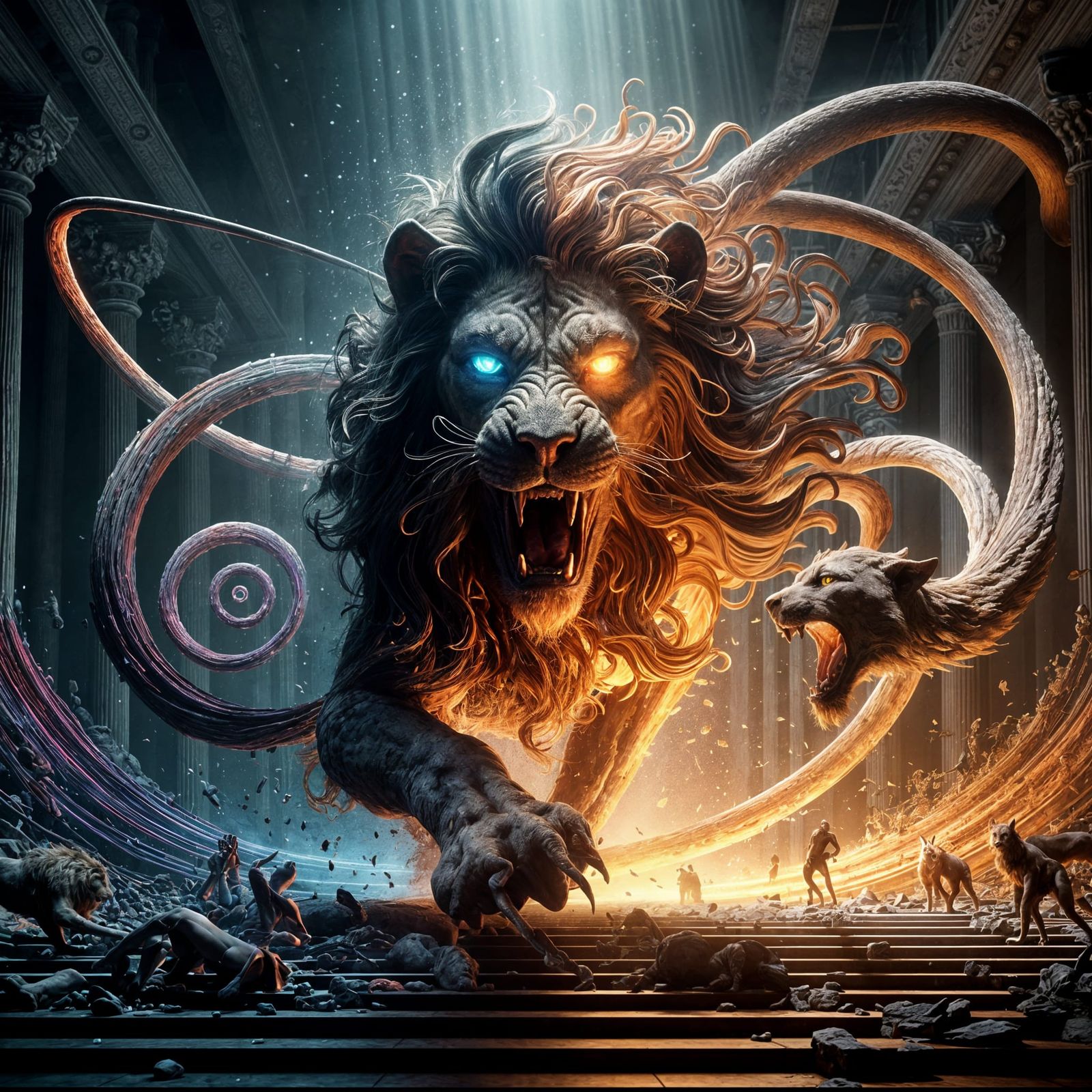 The Sphynx — riddle unsolved - AI Generated Artwork - NightCafe Creator