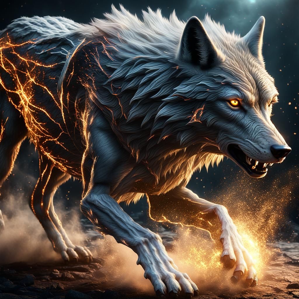 Wolfee - AI Generated Artwork - NightCafe Creator