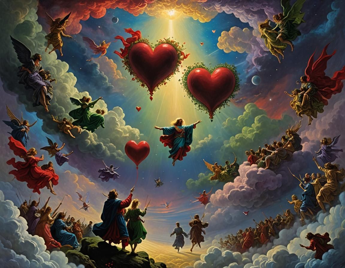 Heaven number seven - AI Generated Artwork - NightCafe Creator