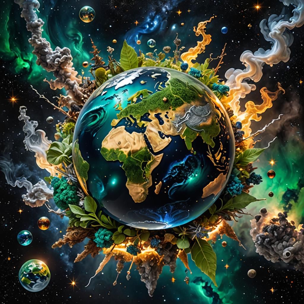 Earth Day - AI Generated Artwork - NightCafe Creator
