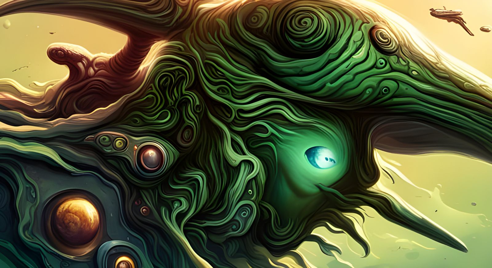 Collapsus Spatialis - AI Generated Artwork - NightCafe Creator