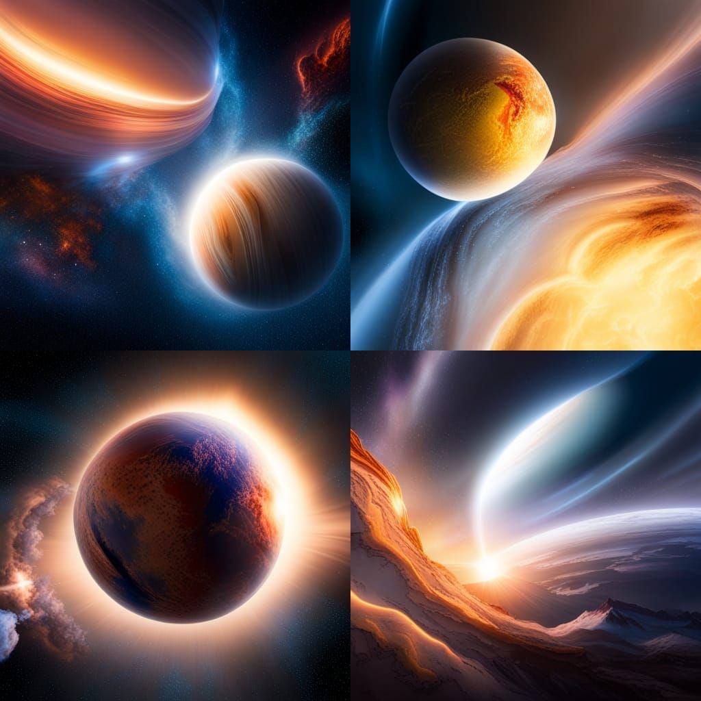 Cosmic Chaos - AI Generated Artwork - NightCafe Creator