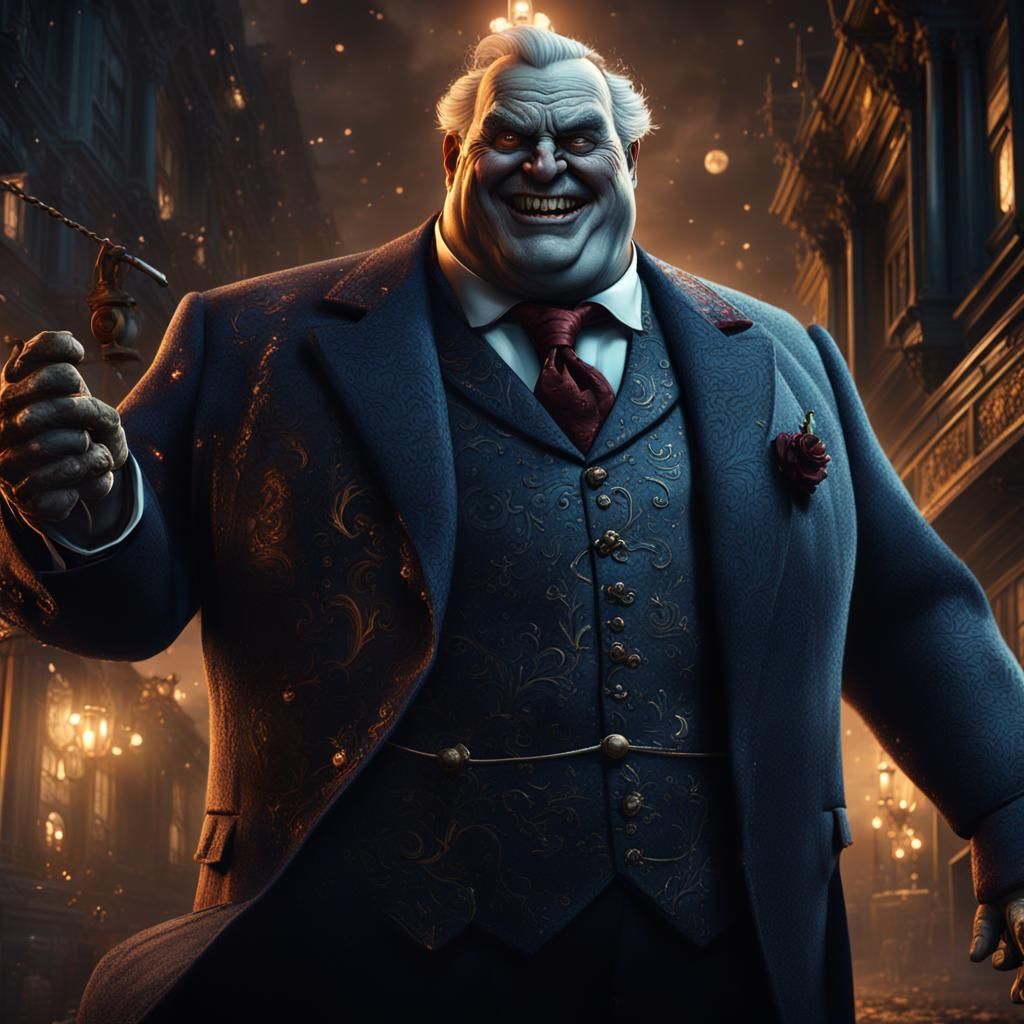 Large grinning man - AI Generated Artwork - NightCafe Creator