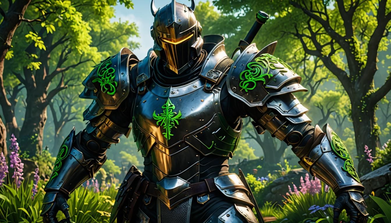 Razer Knight - AI Generated Artwork - NightCafe Creator