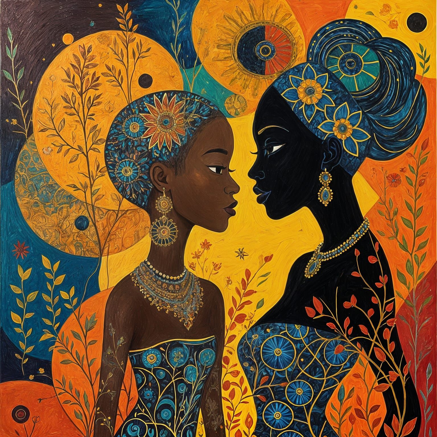 Celestial Sisters - Celestial Goddesses in Harmony