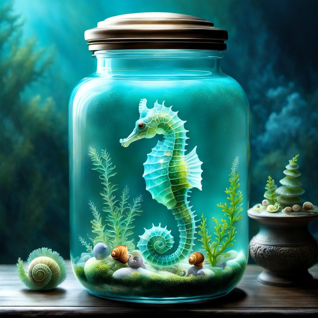 Things in Jars - AI Generated Artwork - NightCafe Creator
