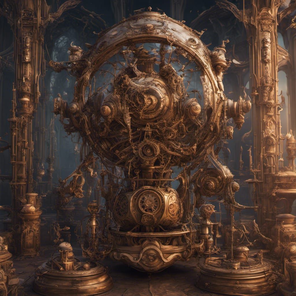 Automaton Bronze - AI Generated Artwork - NightCafe Creator