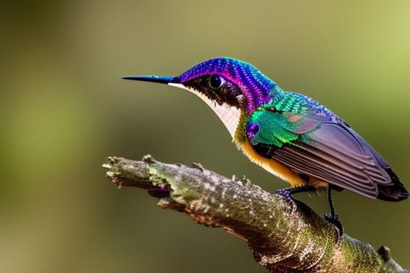 Hummingbird II - AI Generated Artwork - NightCafe Creator
