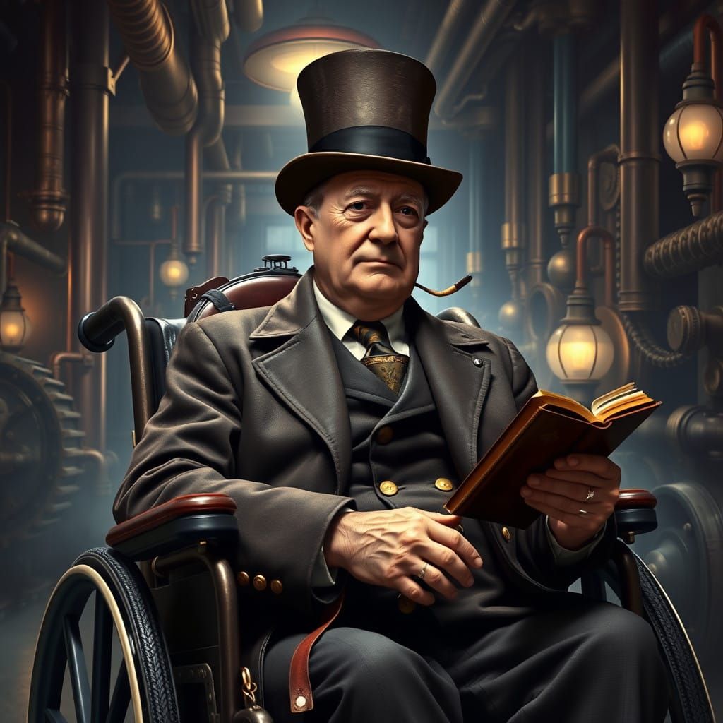 the steampunk franklin d roosevelt - Steampunk Visionary Fra...