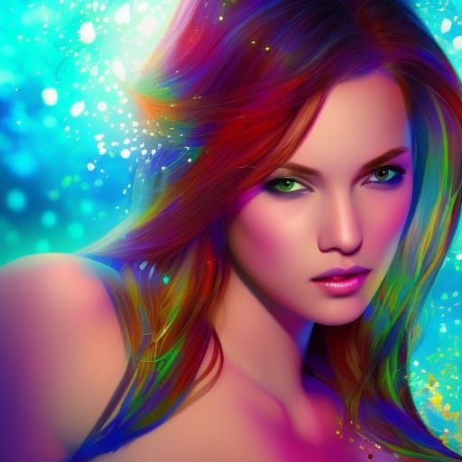 beautiful girls painting - AI Generated Artwork - NightCafe Creator