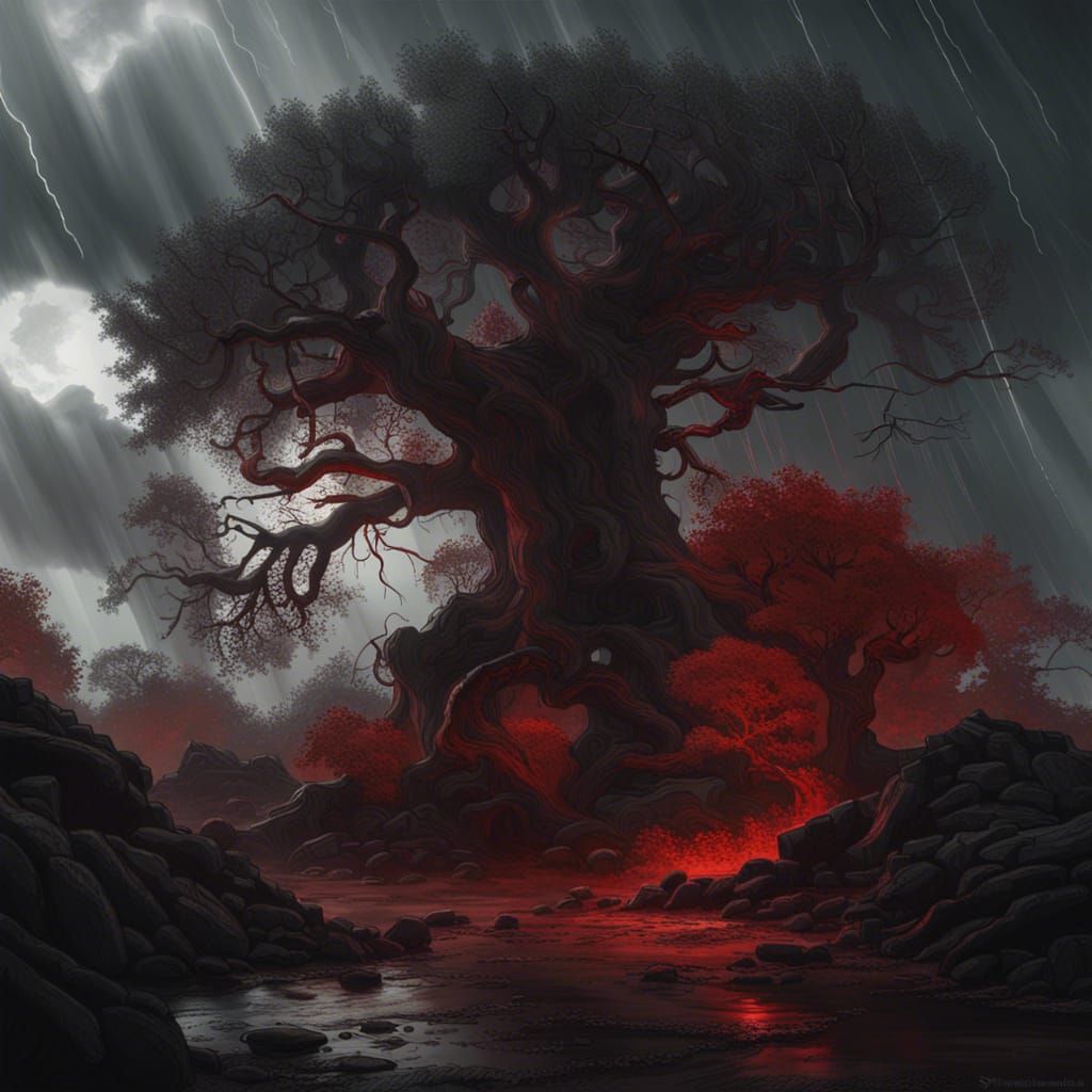 trees - AI Generated Artwork - NightCafe Creator